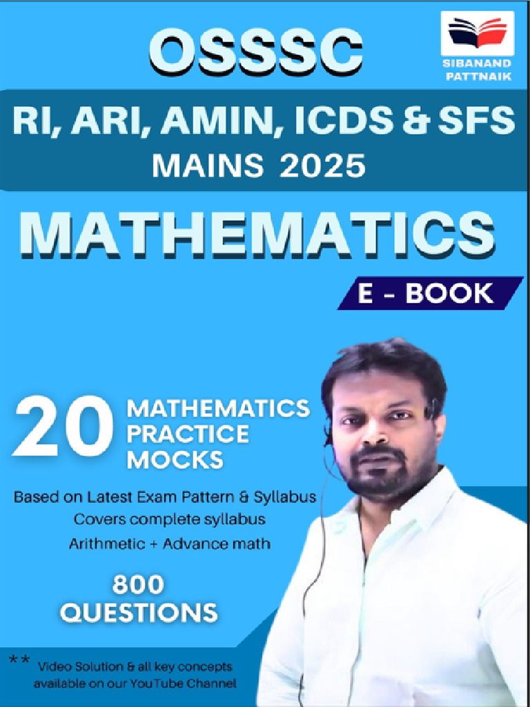 Ri Mains Math e - Book-1 | PDF | Speed | Prices