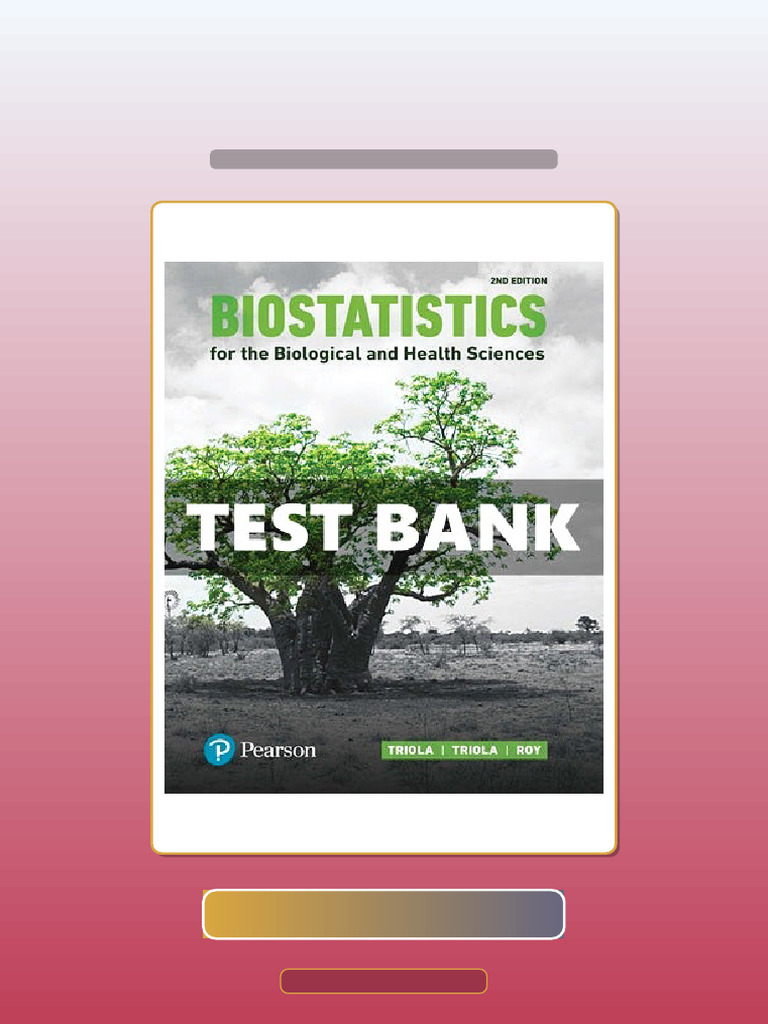 Ultimate Bundle Biostatistics for the Biological and Health Sciences ...