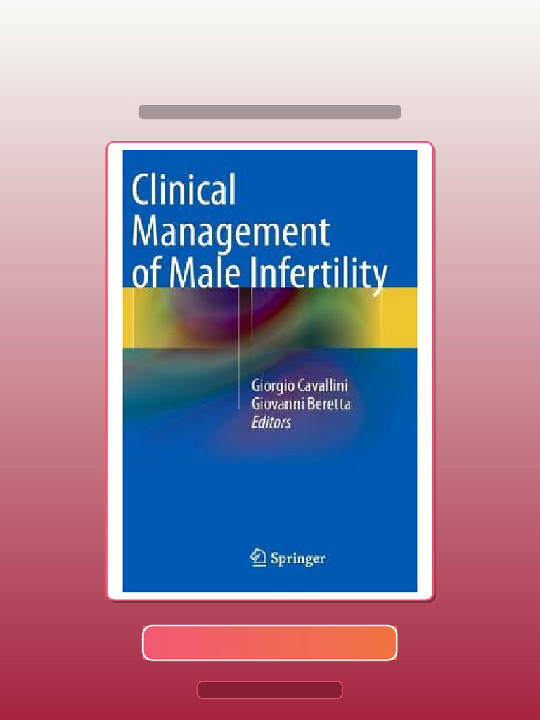 Ultimate Bundle Clinical Management of Male Infertility Ebook and ...