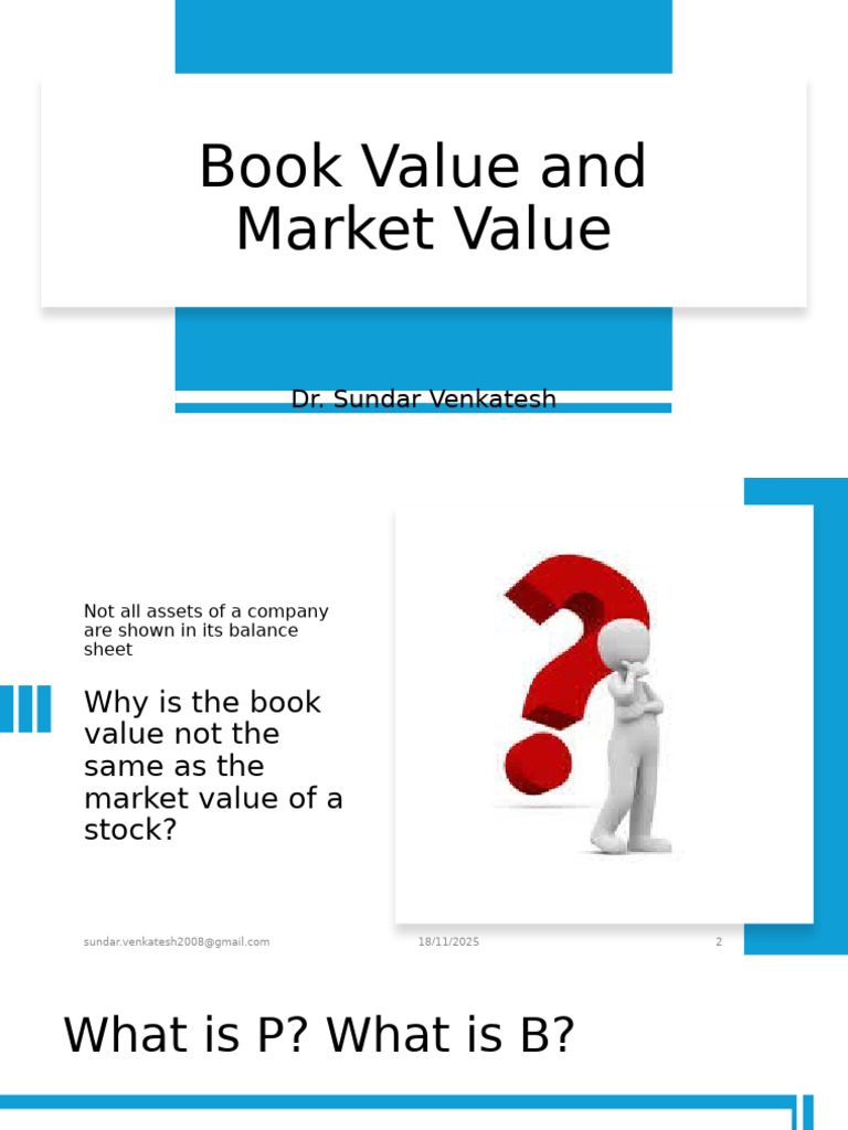 L8 Price To Book Formatted | PDF | Book Value | Equity (Finance)