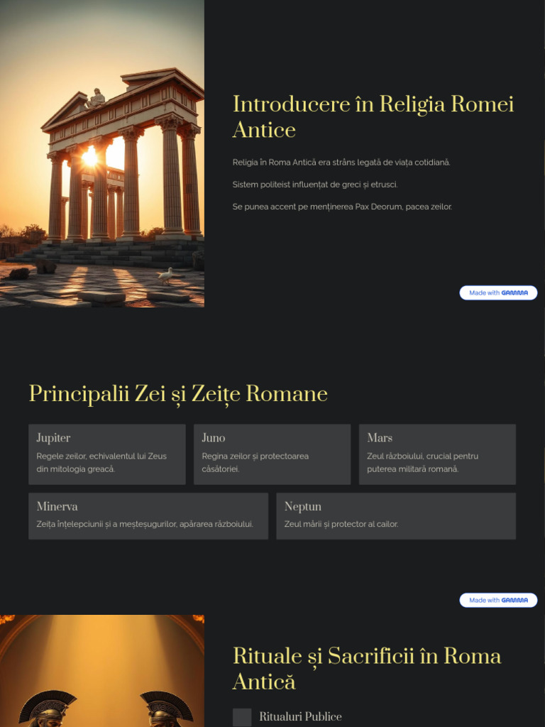 Introducere in Religia Romei Antice | PDF