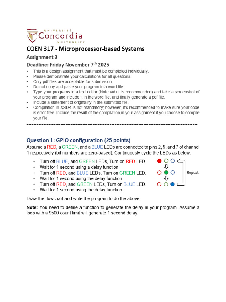 coen317_Assignment3 | PDF | Computer Architecture | Computing