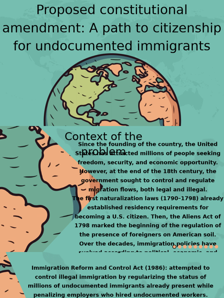 Path to Citizenship for Undocumented Immigrants | PDF | Illegal ...