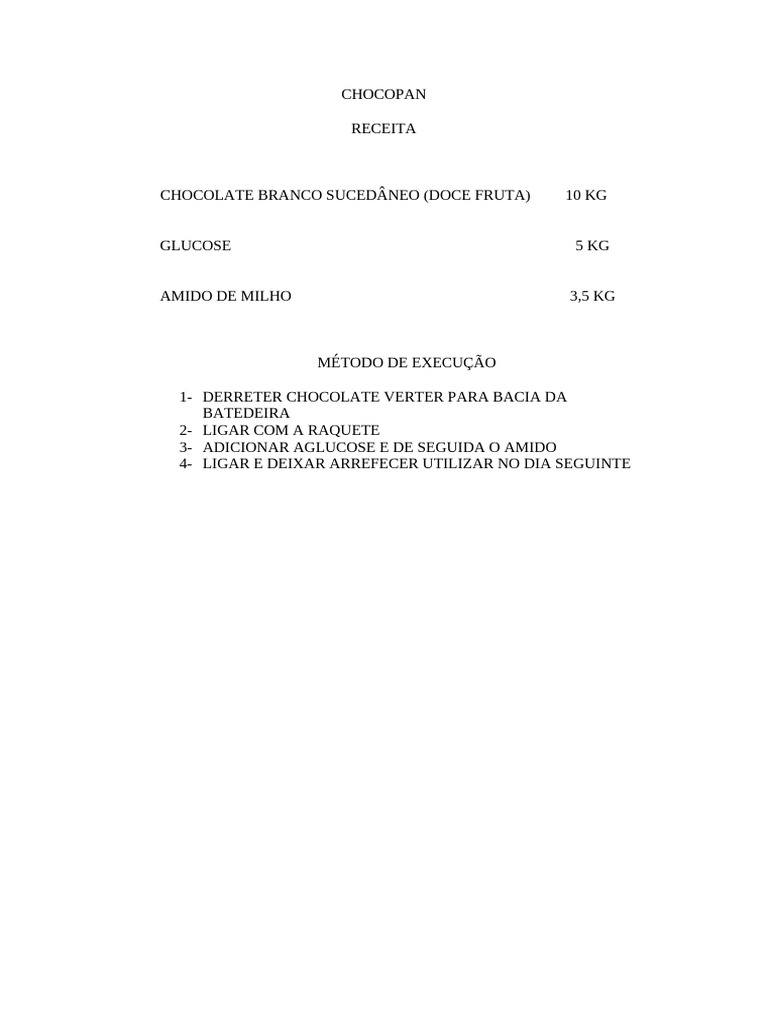 Choco Pan | PDF