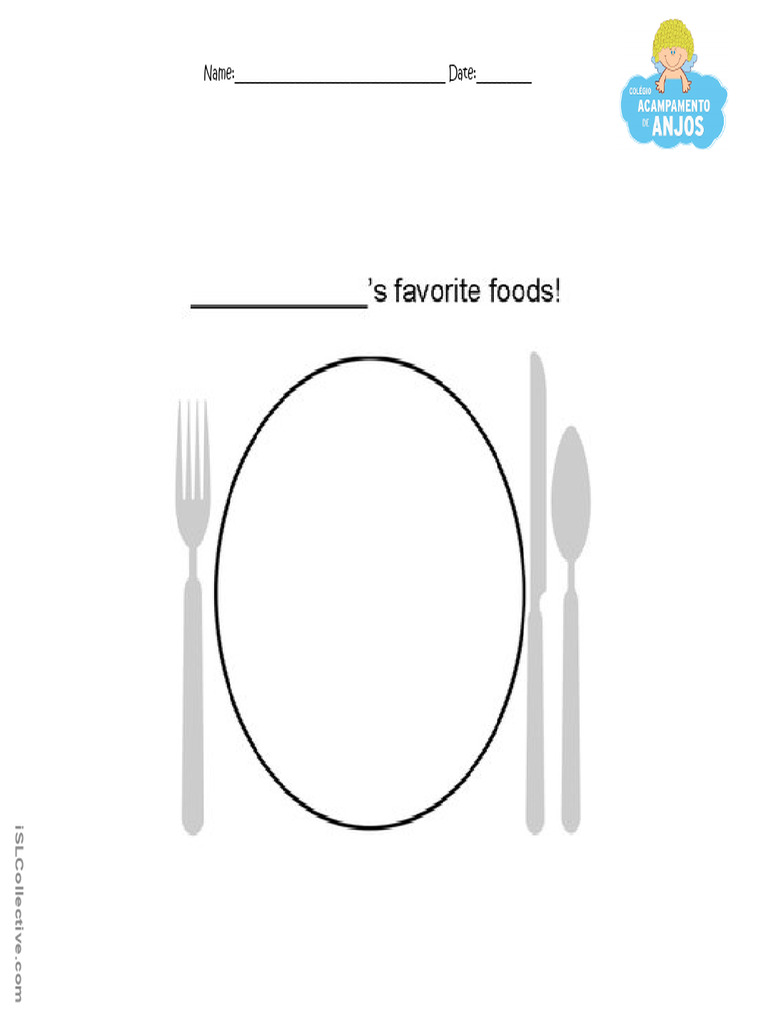 Draw Your Favourite Food | PDF