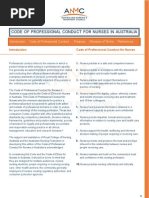 NMC Code of Conduct PDF | PDF | Lifestyle