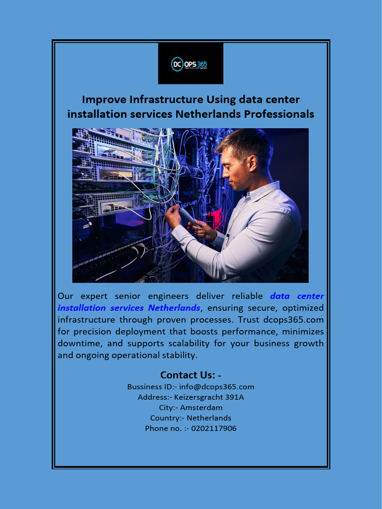 Data Center Installation Services Netherlands | PDF
