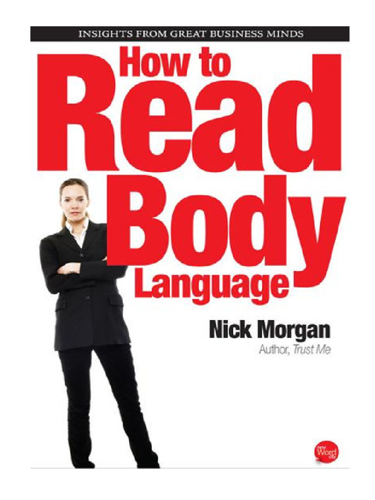 How to Read Body Language | PDF | Project Gutenberg