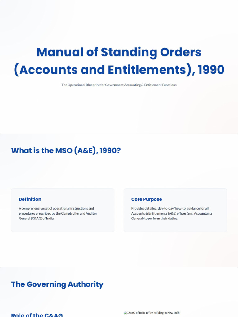 Manual of Standing Orders (A&E), 1990 | PDF
