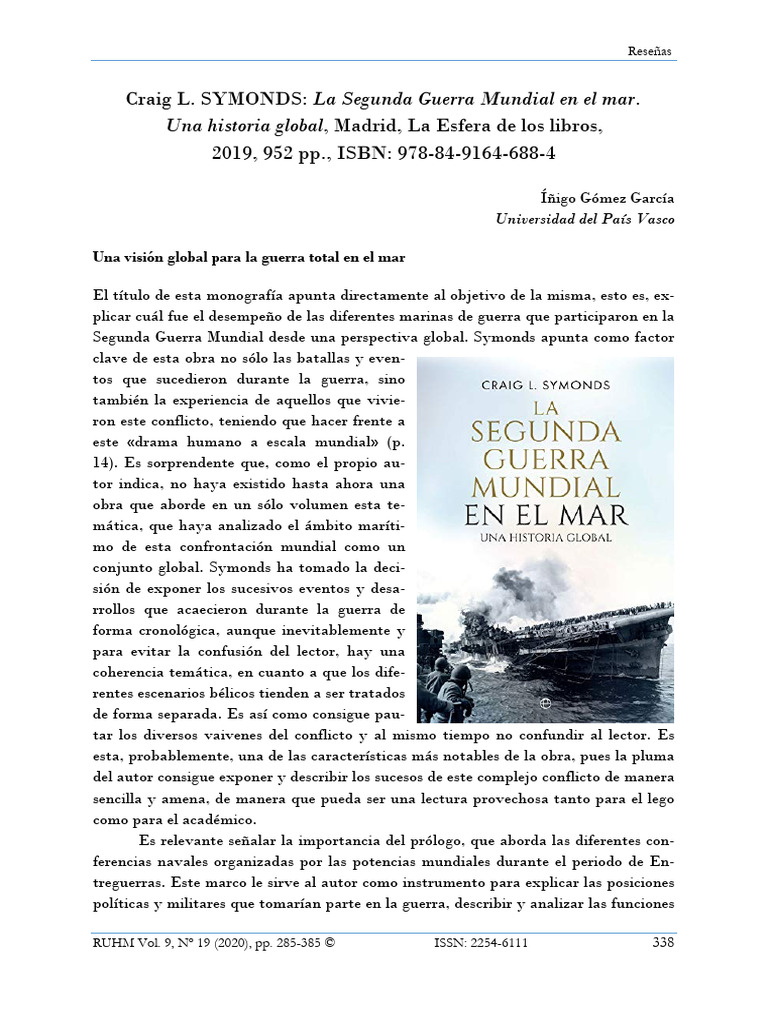 Malonsoibarra,+R11+Gómez | PDF | Aliados de la Segunda Guerra Mundial | Marinas