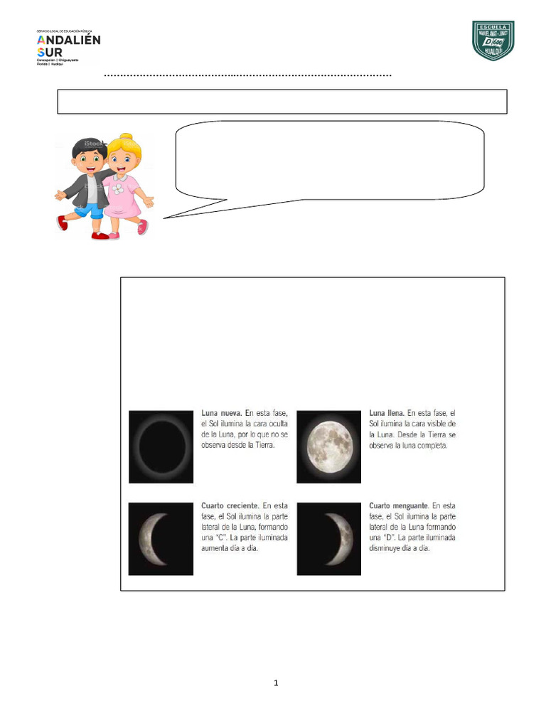 Fases de La Luna | PDF | Eclipse | Luna