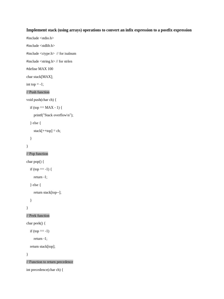 Exp4 Exprn Convrn | PDF