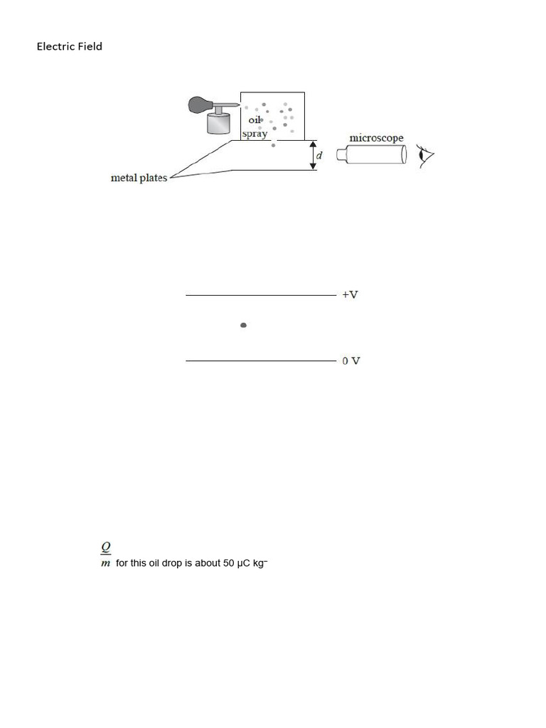 Electric Field Work Sheet | PDF | Electric Field | Electron