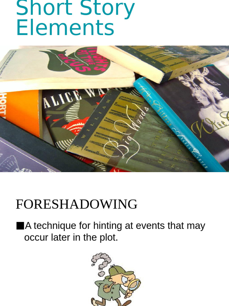 Short Story Elements - CIP | PDF