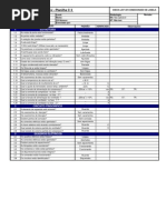 Modelo Check List Refrigeração | PDF | Refrigeração | Engenharia Civil