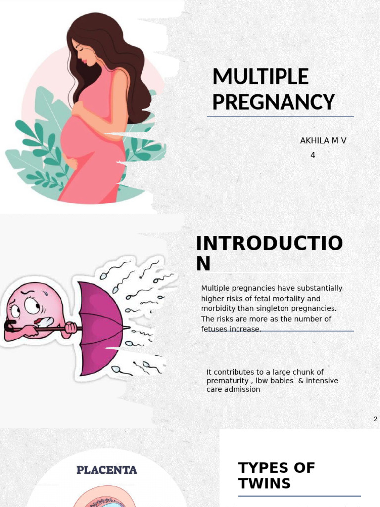 Multiple Pregnancy | PDF | Twin | Fetus