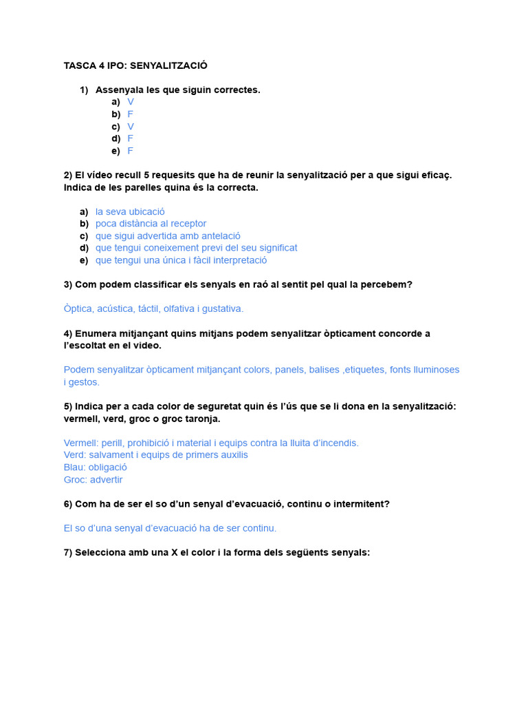 Tasca 4 Ipo_ Senyalització | PDF