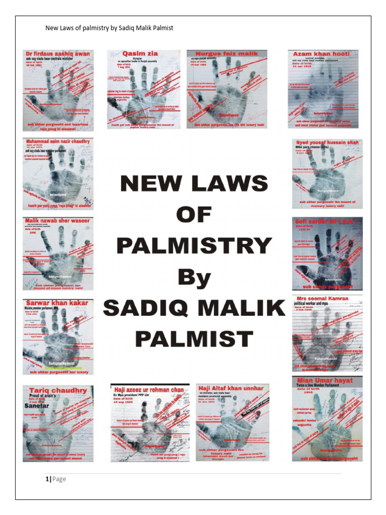 Palmist Sadiq Malik Urdu Book Without Water Mark | PDF
