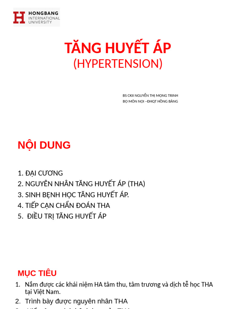 Tang Huyet AP Dayj 1 | PDF