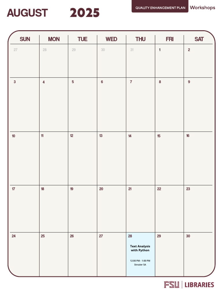 SUN MON TUE WED THU FRI SAT: August | PDF | Inquiry | Science
