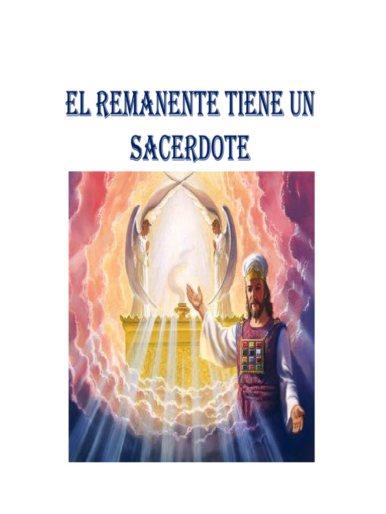 El Remanente Tiene Un Sacerdote | PDF | Cristo (título) | Jesús