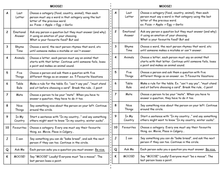 Fun Group Game Ideas for All Ages | PDF