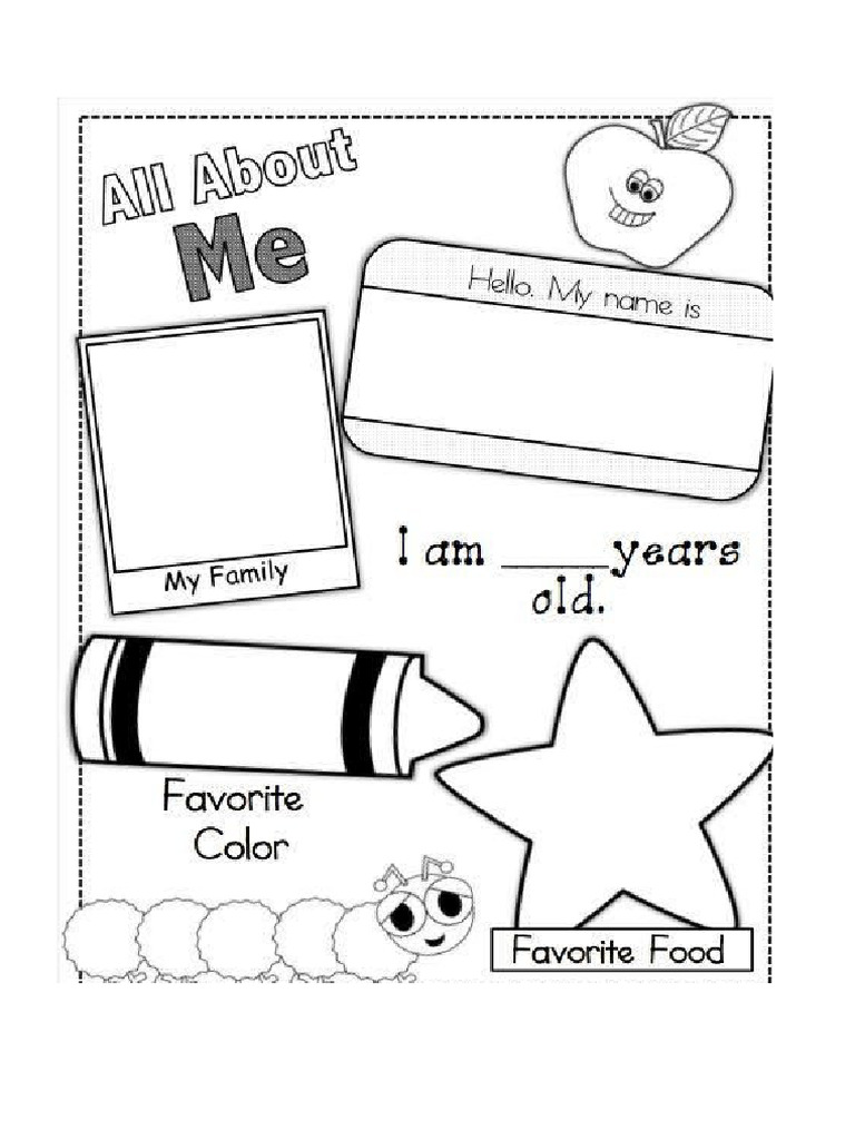 All About Me 2nd Grade | PDF