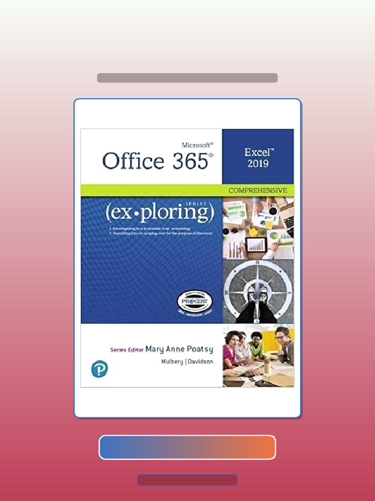 Answers For Exploring Microsoft Office Excel 2019 Comprehensive | PDF ...