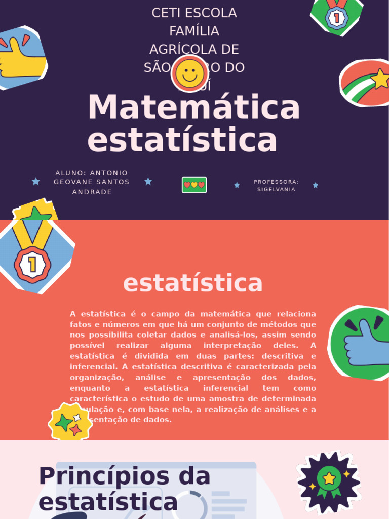 Ceti Escola Família Agrícola de São Pedro Do Piauí | PDF | Estatísticas ...