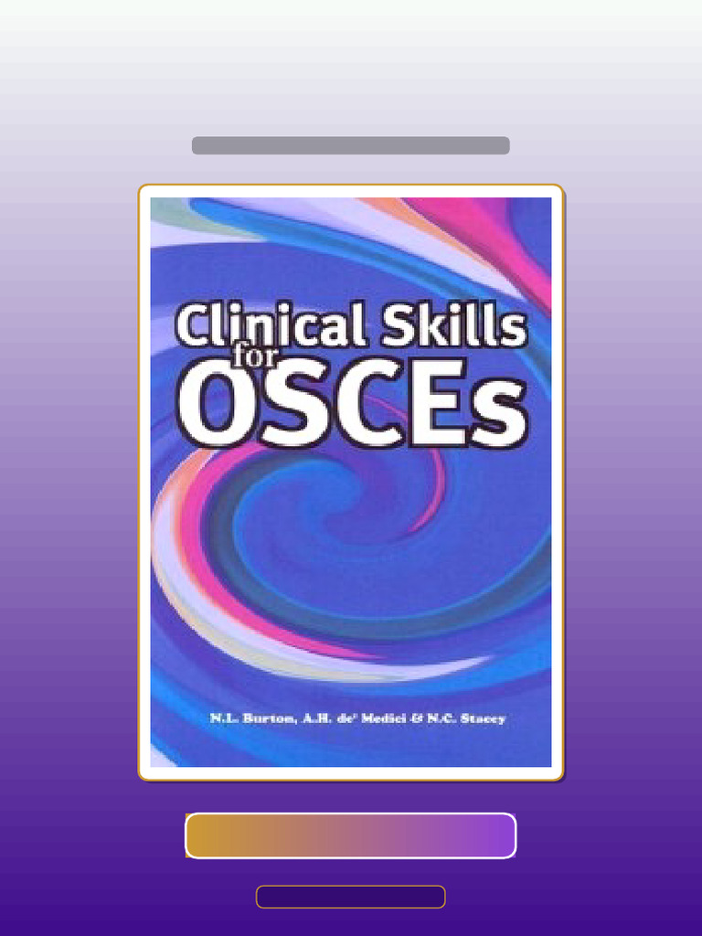 Ultimate Bundle Clinical Skills for OSCEs MOBI eBook and TestBank ...