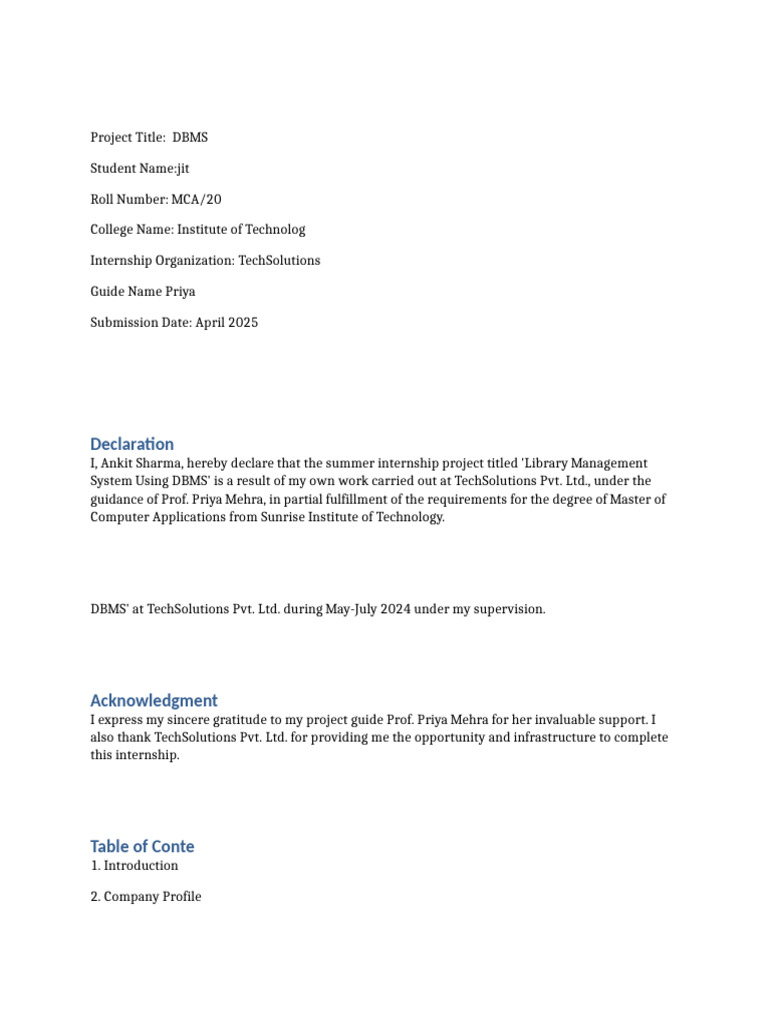 mca python 245 | PDF | My Sql | Data Management Software