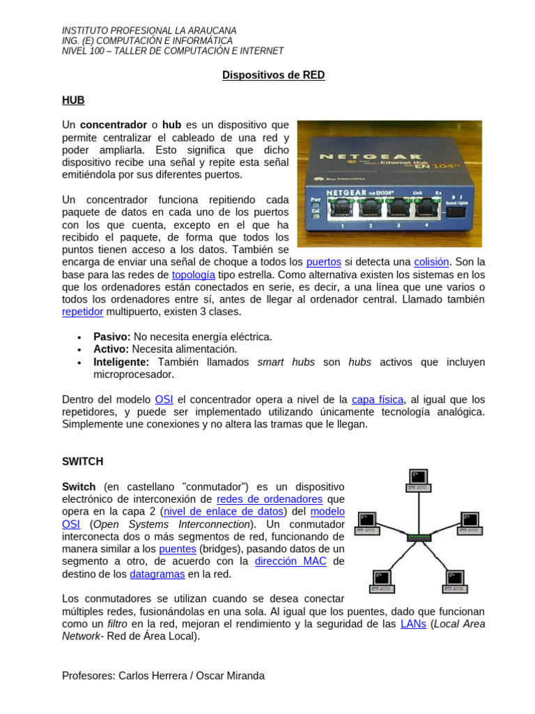 GUIA 2 Redes | PDF | Enrutador (Computación) | Red de computadoras