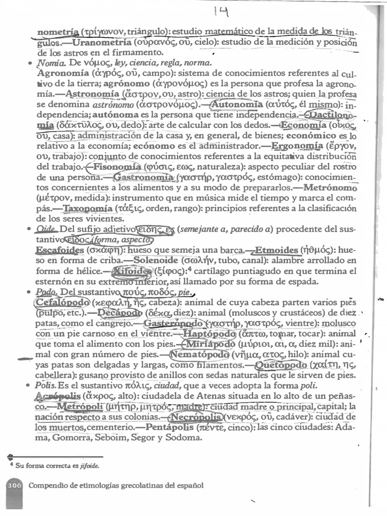 Páginas Desdedicc Etimol Greco Latainas-300 A 357 | PDF