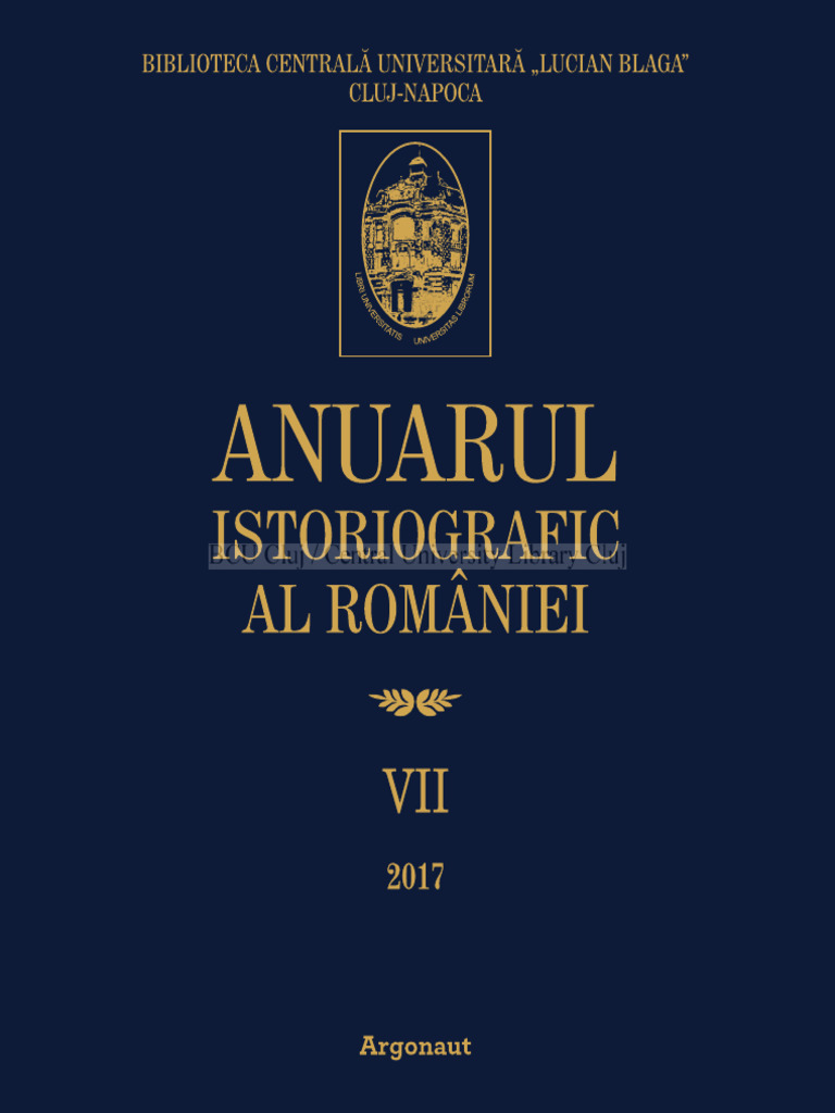 Romanian Historiography Yearbook 2017 | PDF