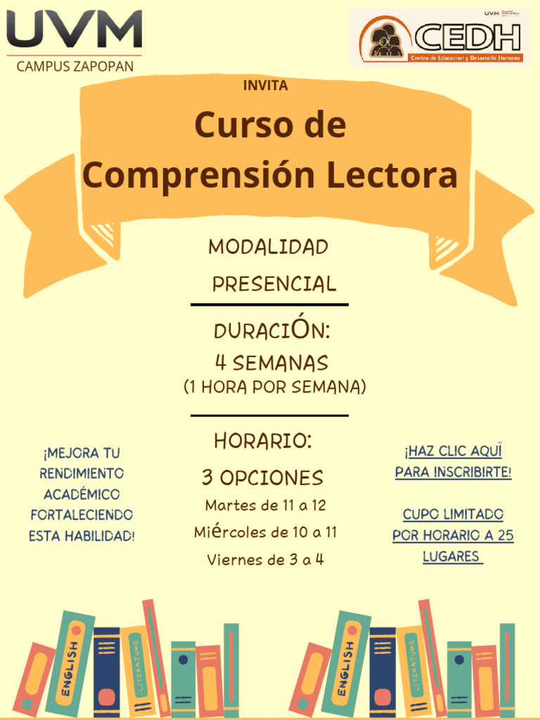 Curso de Comprensión Lectora | PDF