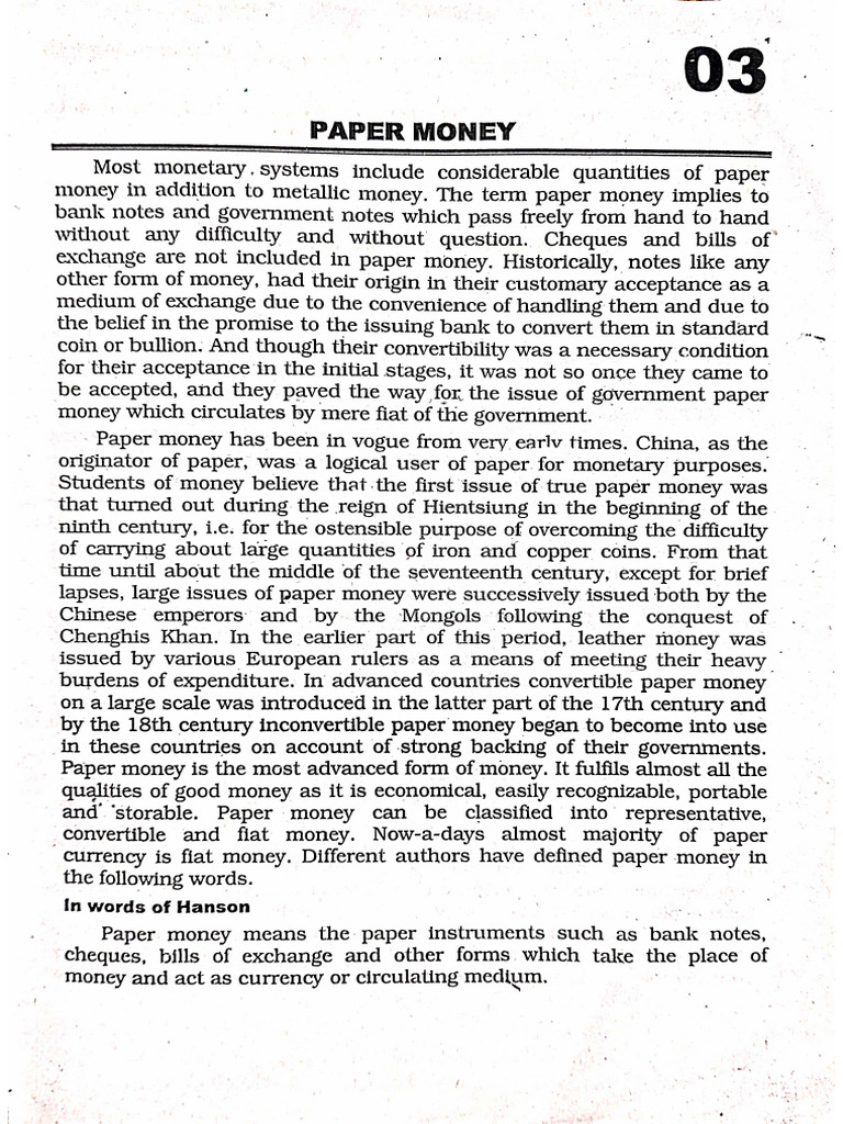 M&B ( Chapter 3) | PDF