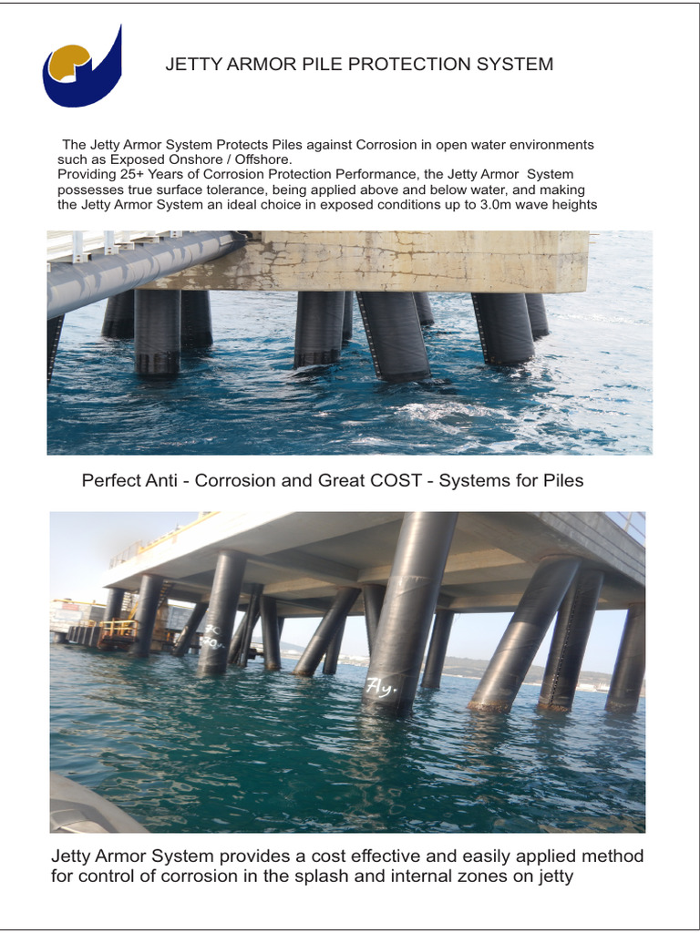 Jetty Armor Ing. Sunum | PDF | Corrosion | Screw