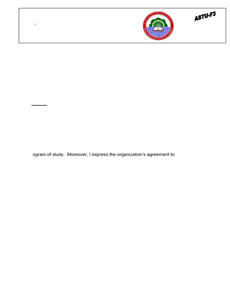 Sponsorship Form F3 | PDF