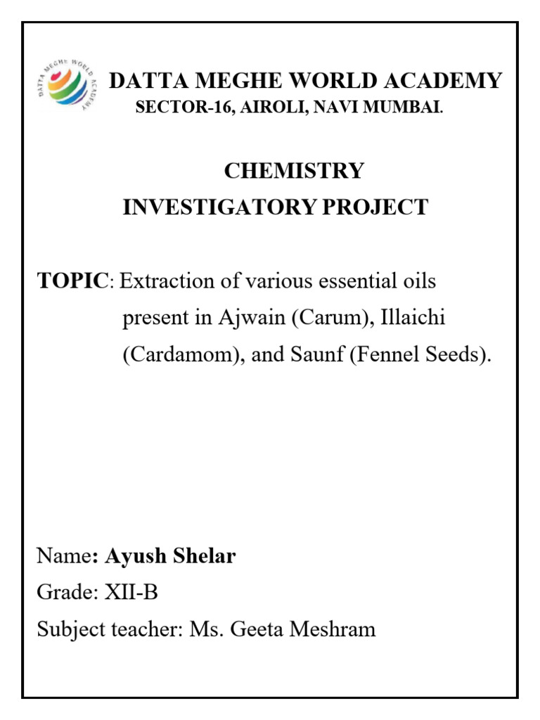 Chemistry Cover Page-pages-Deleted | PDF