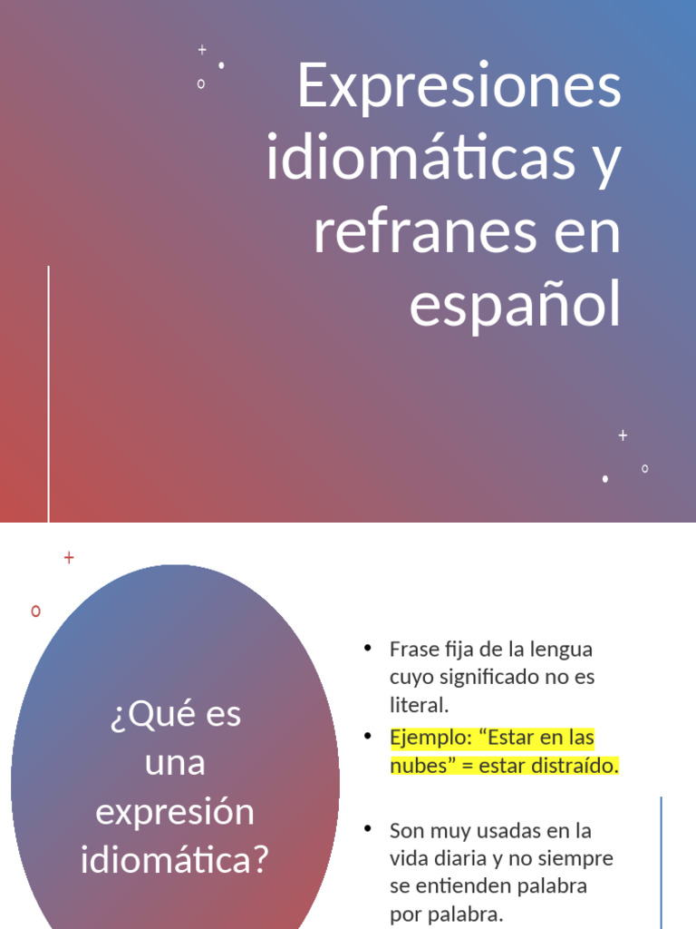 expresiones_idiomaticas_refranes | PDF