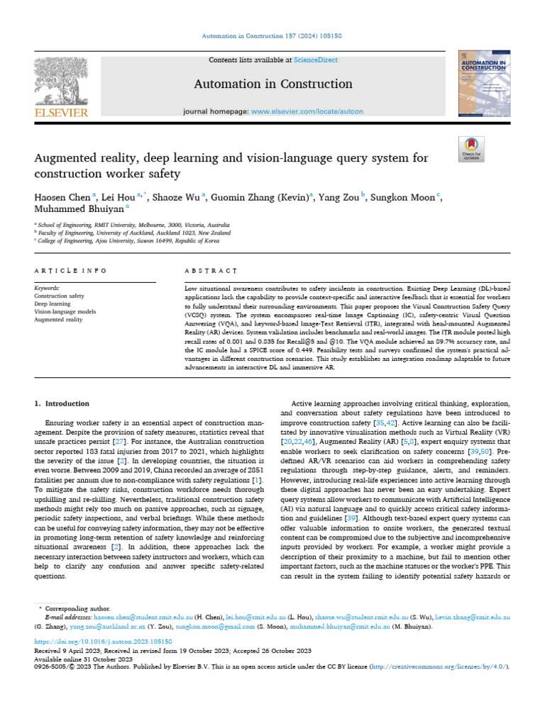 Augmented Reality, Deep Learning and Vision-Language Query System For ...