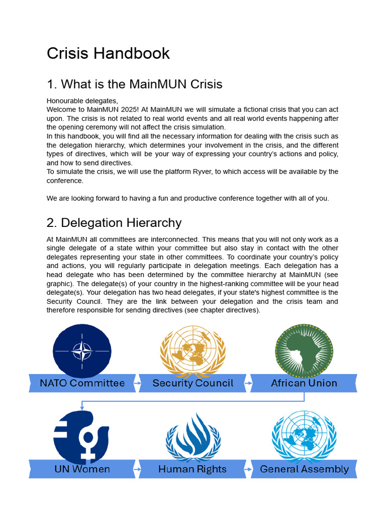 Crisis Handbook | PDF | International Relations | National Security