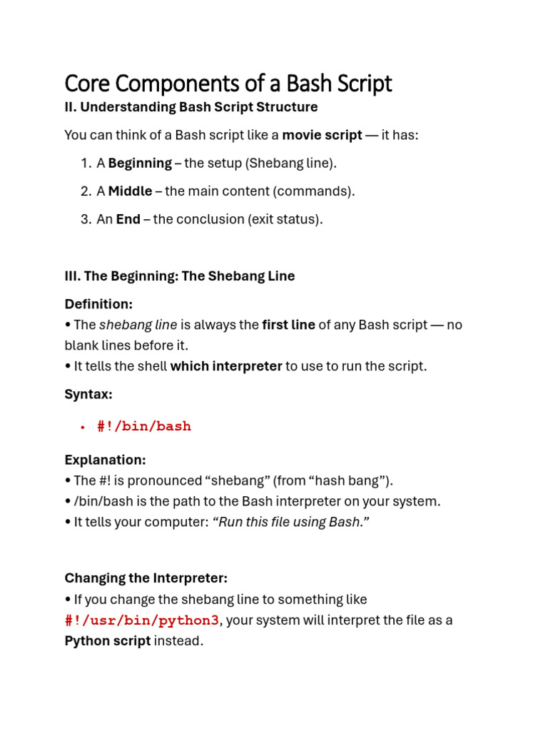 Bash Scripting | PDF | Parameter (Computer Programming) | Arithmetic