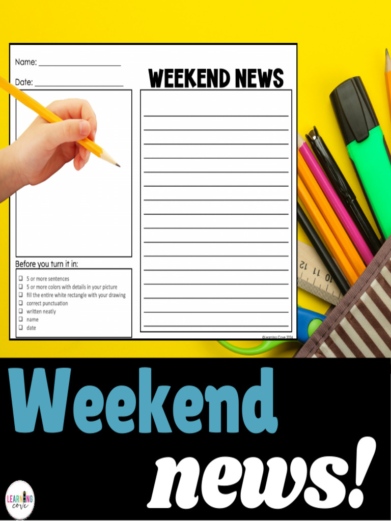 Weekend News Presentation Template | PDF