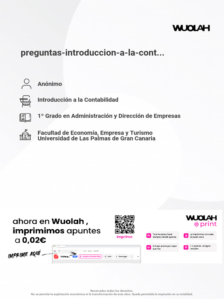 Tipo Test Conta | PDF | Contabilidad | Estado financiero