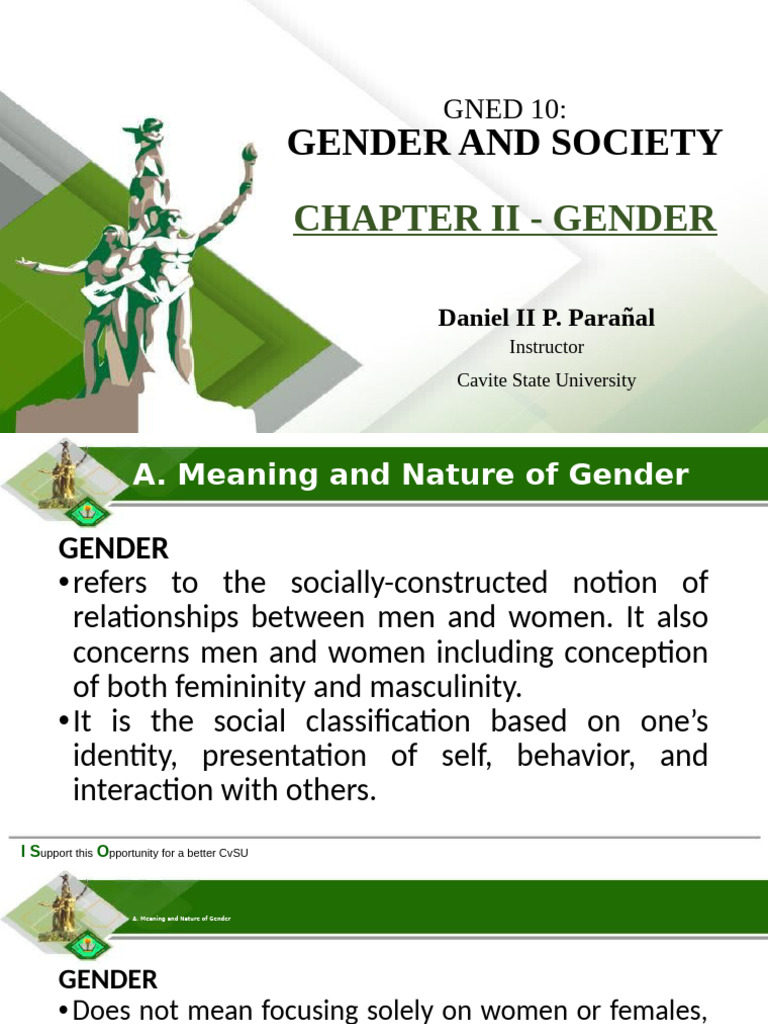 Gned 10 Chapter 2 | PDF | Sexual Orientation | Heterosexuality