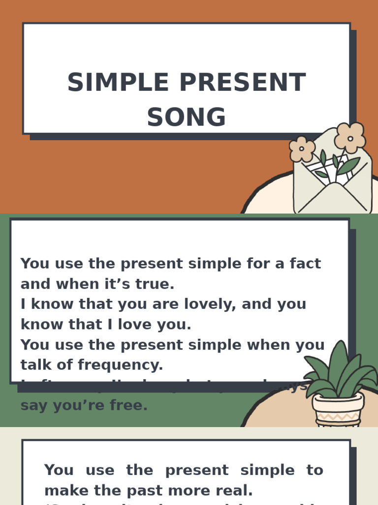 Understanding Simple Present Tense | PDF