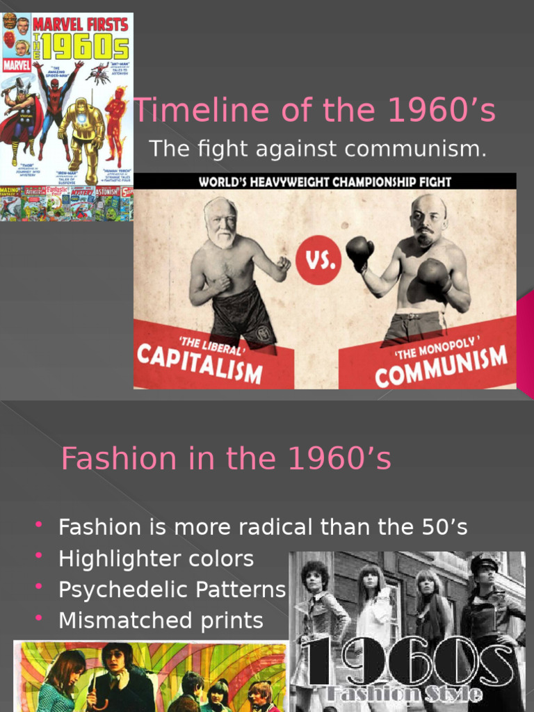 Timeline of the 1960’s | PDF | John F. Kennedy