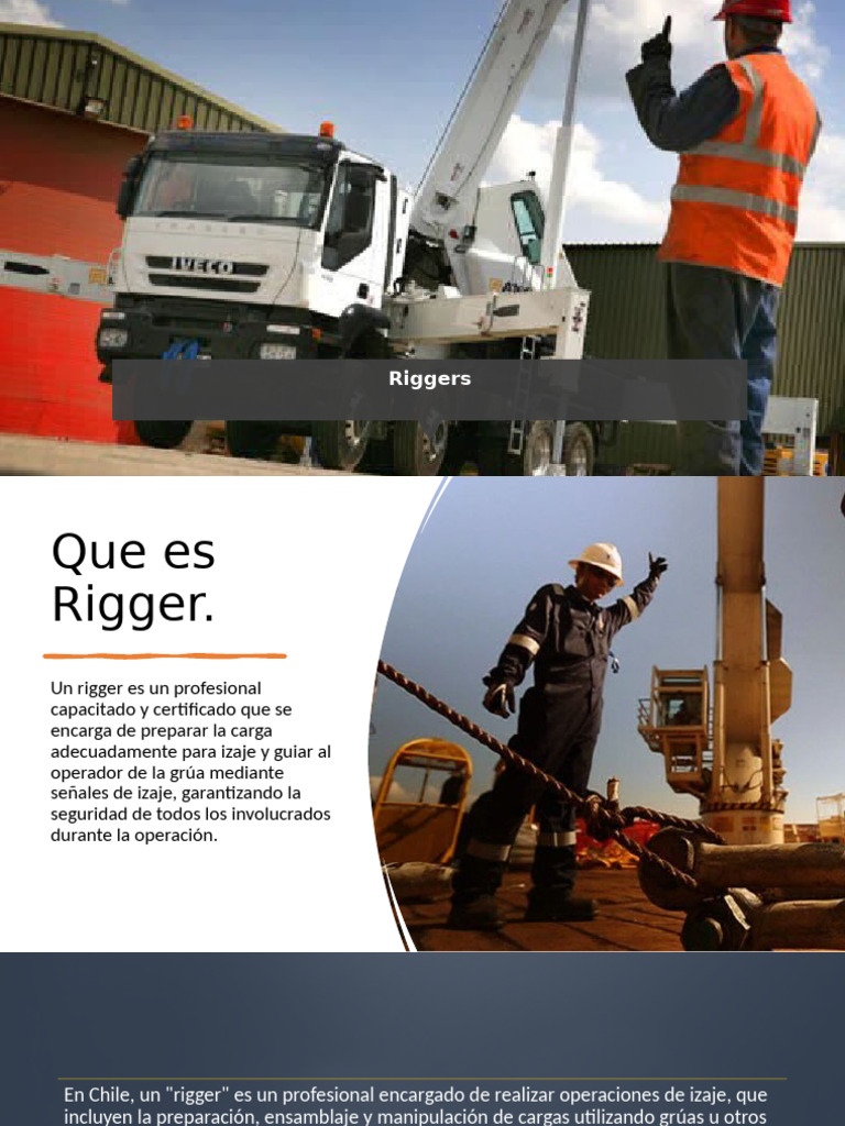 Riggers - Info | PDF | Camión | Derecho laboral