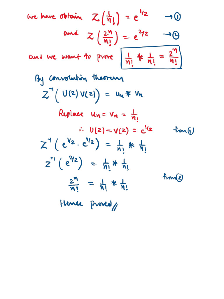 7. Convolution Theorem | PDF